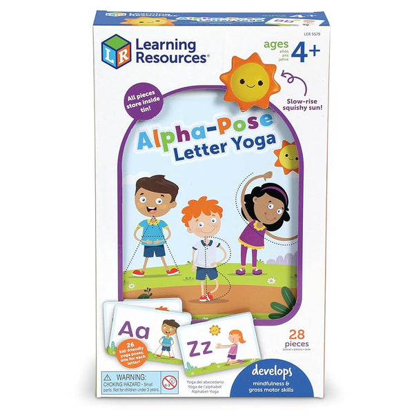 ALPHA-POSE LETTER YOGA – La Mancha Kids